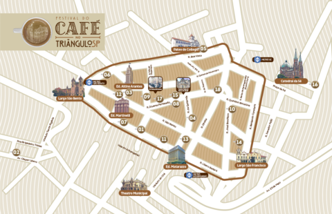 mapa-cafeterias - A Vida no Centro